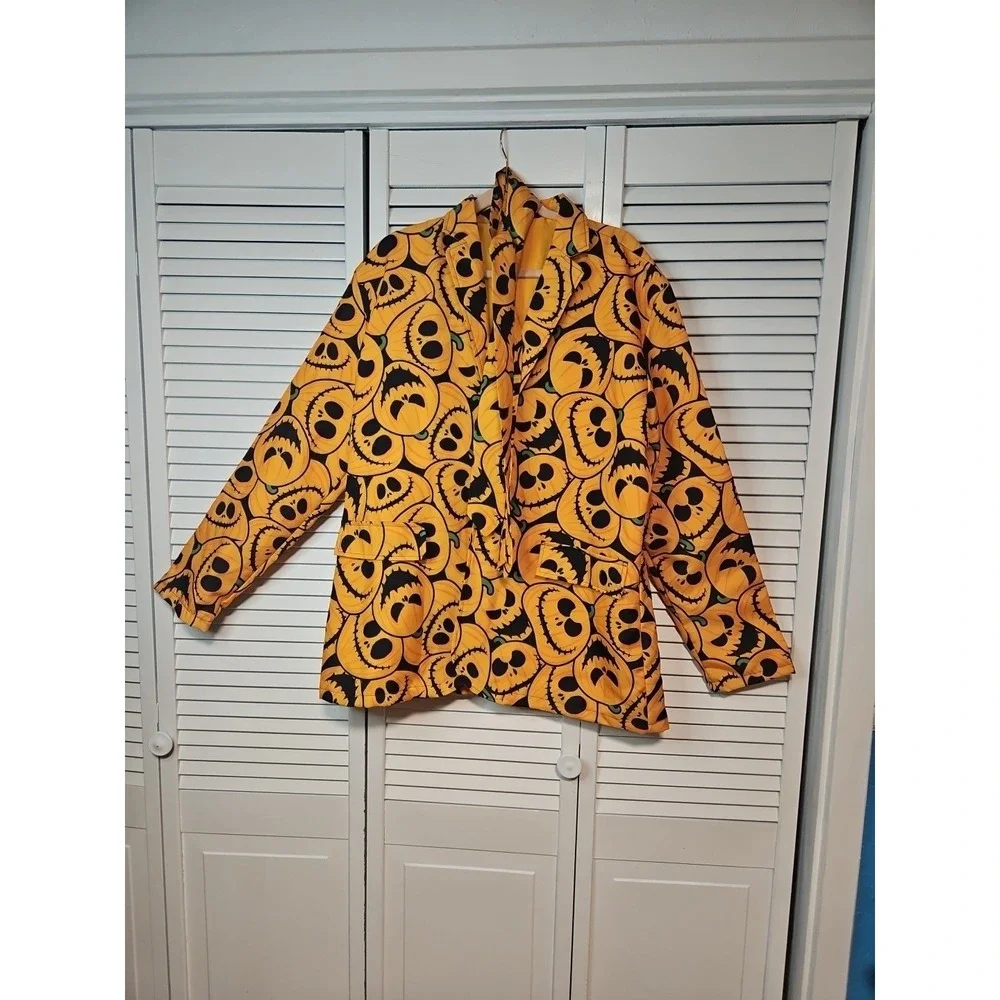 Spirit | Jackets & Coats | Spirit Halloween Suit Mens Xl 4648 Jack O ...